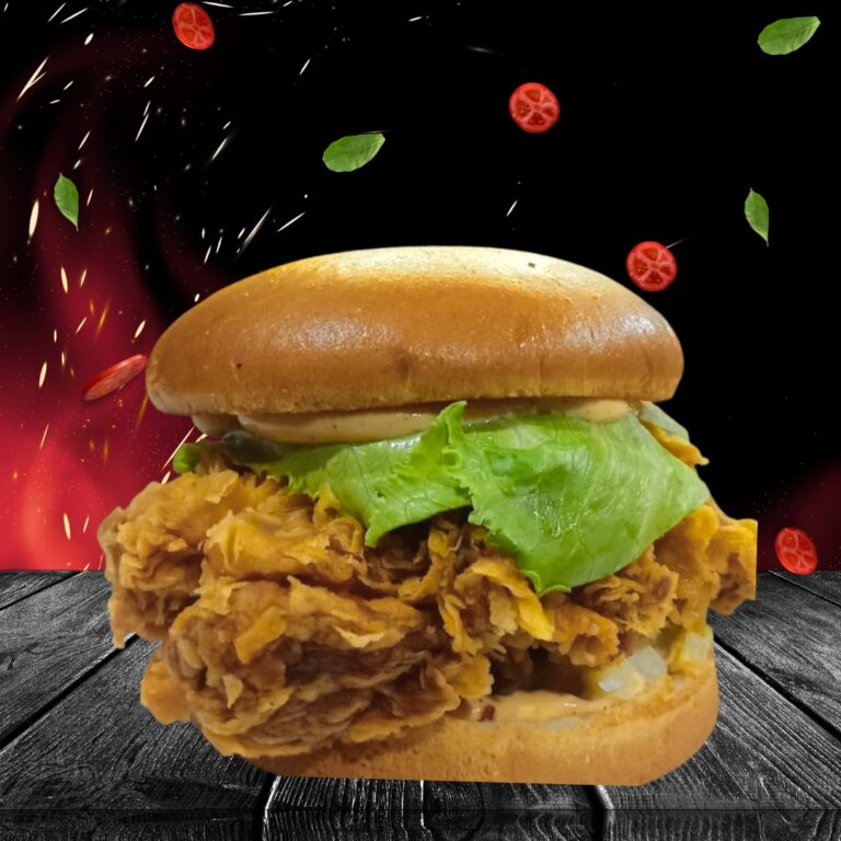 THUNDER ZINGER BURGER – Chizzano